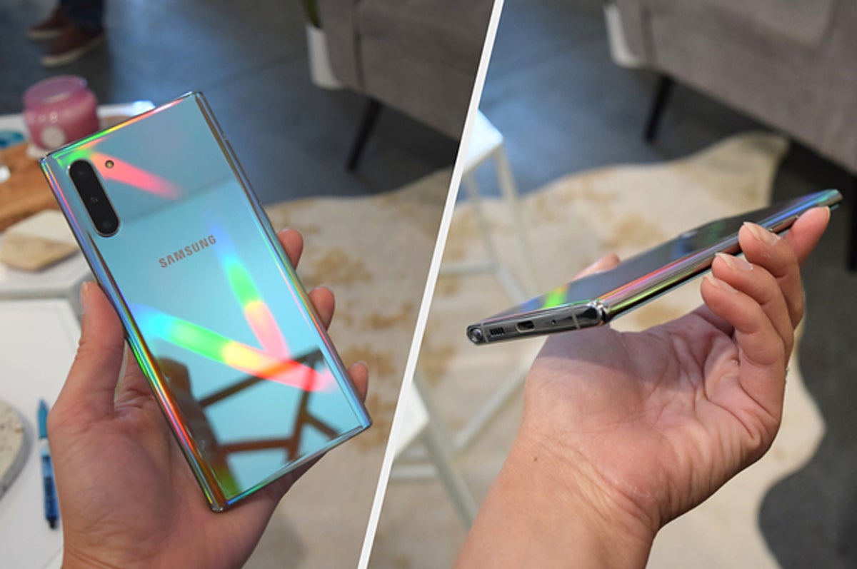 Samsung's Galaxy Note 10 Is Lighter, Thinner, And Easier To Hold