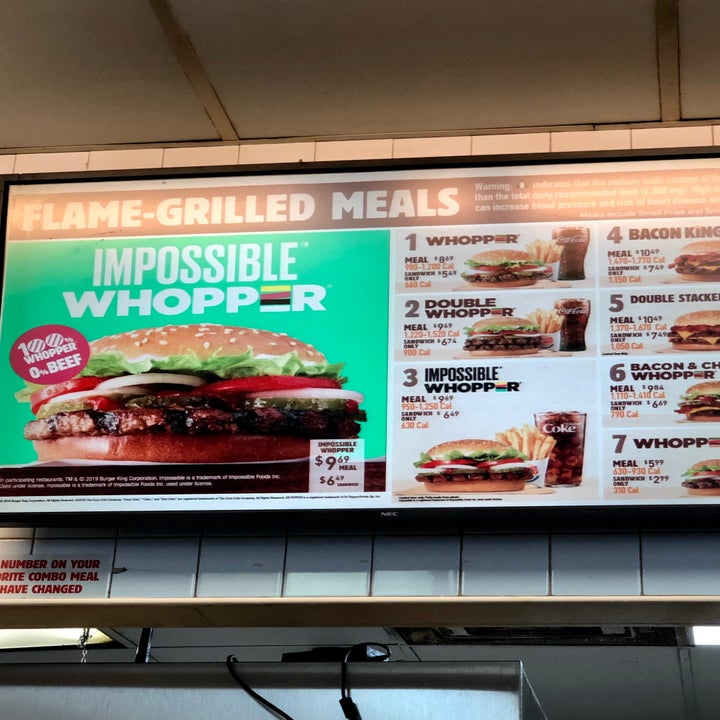 Burger King's New Impossible Whopper Burger Is Identical To The Real Thing