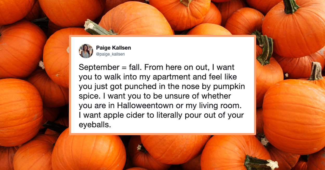 19 Funny Tweets About Fall For Anyone Who's So Over Summer