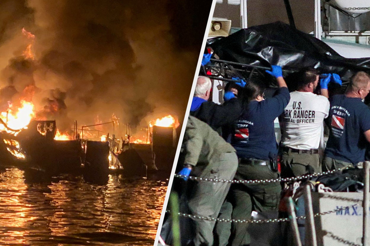 Deadly California Dive Boat Fire Spread As Entire Crew Was Asleep