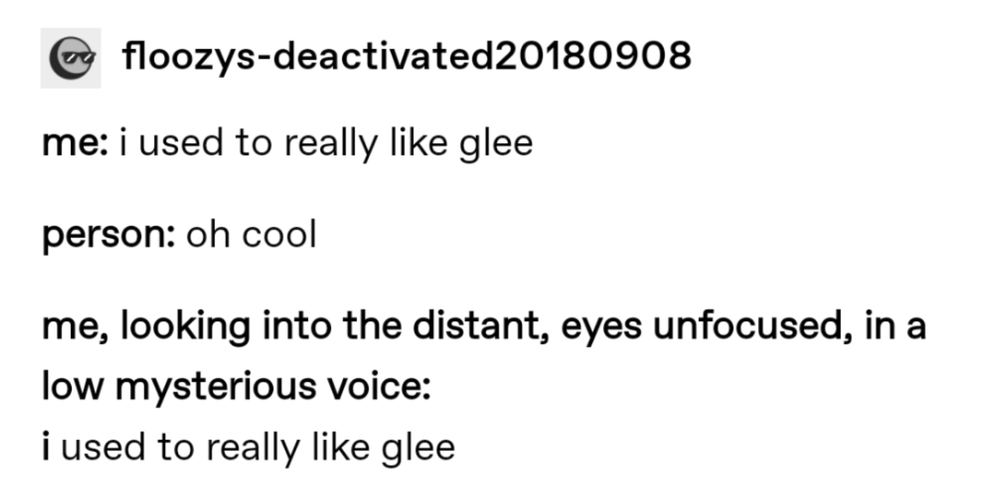 24 Tumblr Posts For People Who Watched "Glee" When It Aired 10 Years Ago
