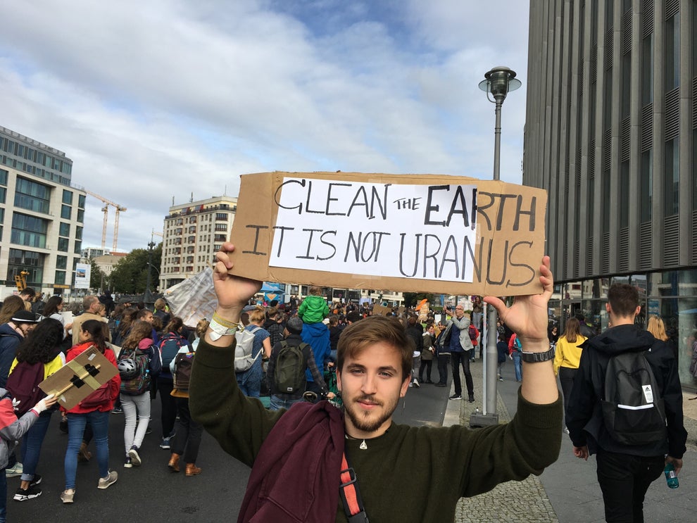 19 Of The Best Signs From The Global Climate Strike