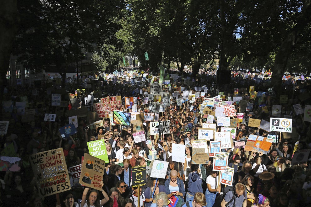 Climate Strike: Protesters March Around The World Demanding Climate ...