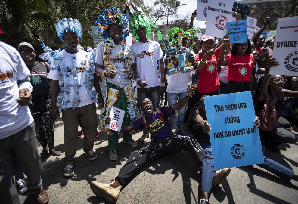 Climate Strike: Protesters March Around The World Demanding Climate ...