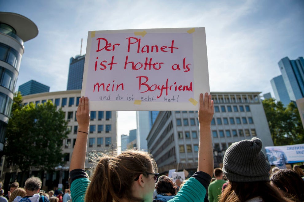 The Best Signs From The Climate Strike
