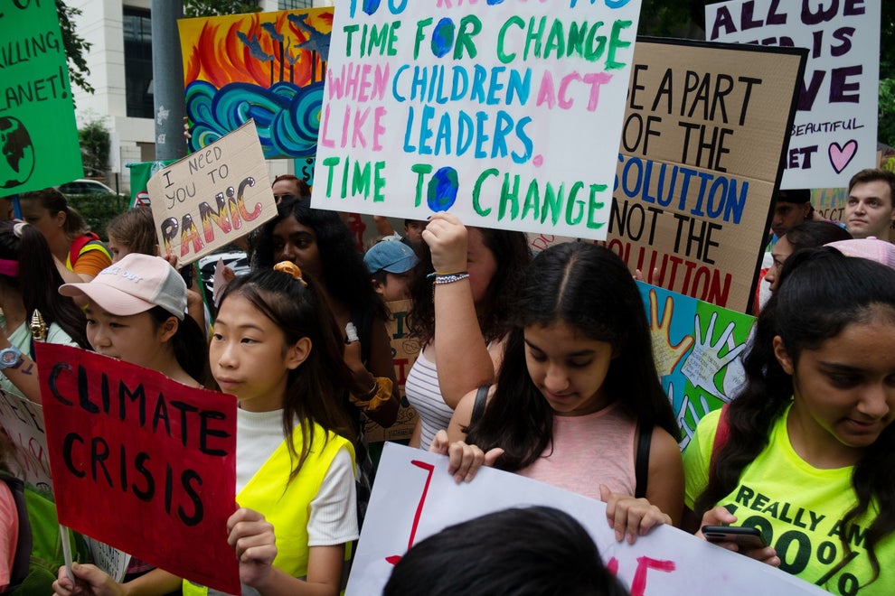 Climate Strike: Protesters March Around The World Demanding Climate ...