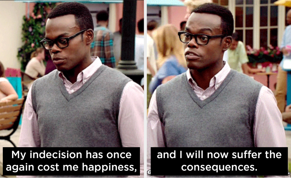 Chidi From The Good Place Understands Your Existential Dread