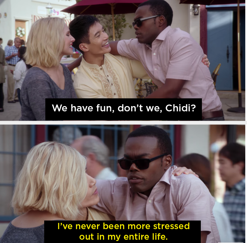Chidi From "The Good Place" Understands Your Existential Dread