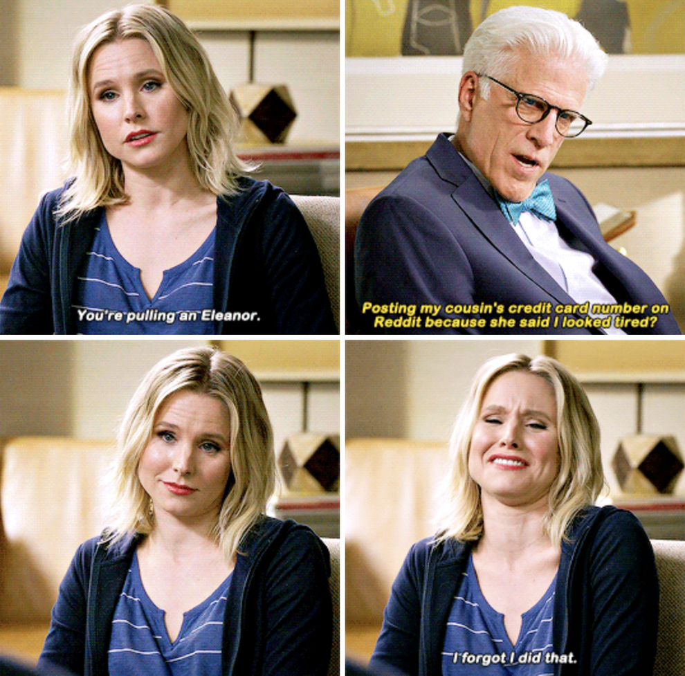 22 Hilarious Eleanor Quotes From "The Good Place"