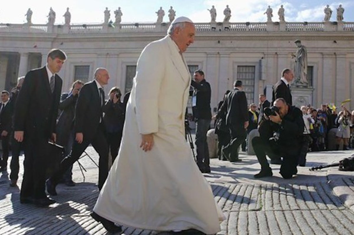 Pope Compares Transgender People To Nuclear Weapons