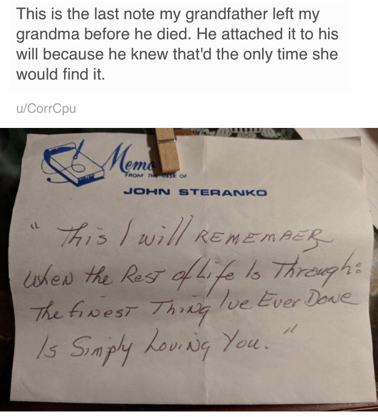 Heartwarming Notes For Anyone Who Wants To Shed A Tear