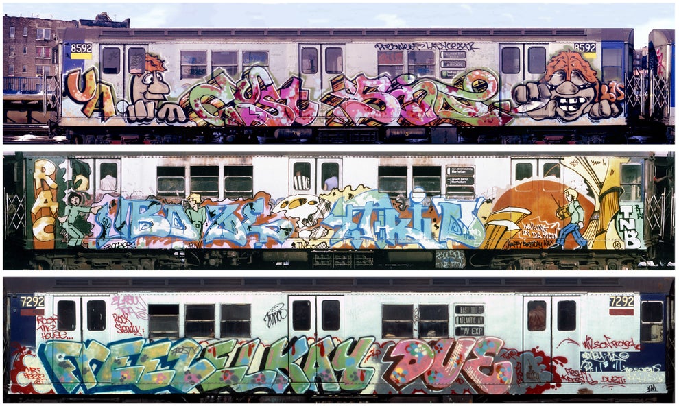 20 Incredible Pictures From The Glory Days Of New York City Graffiti