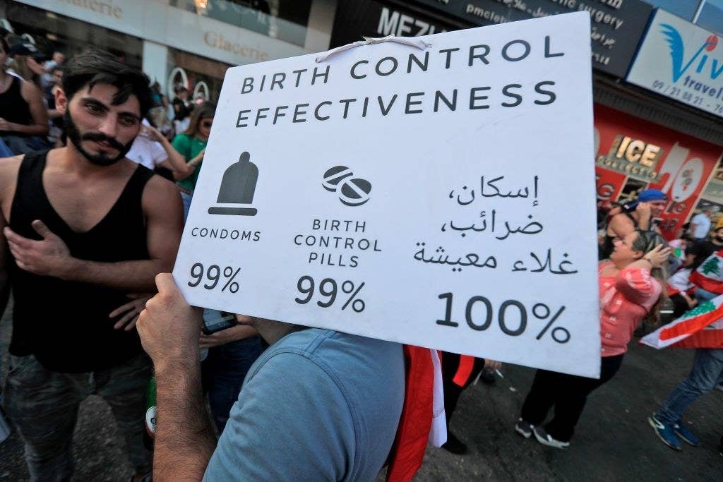 The Best Signs From The Protests In Lebanon