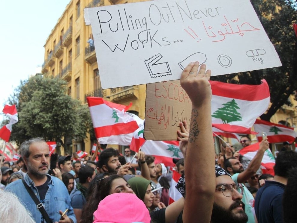 The Best Signs From The Protests In Lebanon