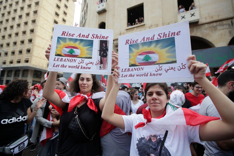The Best Signs From The Protests In Lebanon