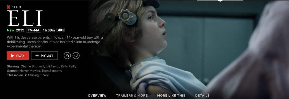 "Eli" On Netflix Is Supposedly Making Viewers "See Demons Out Of The ...