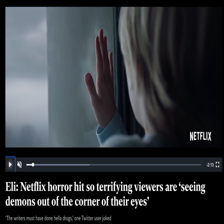 "Eli" On Netflix Is Supposedly Making Viewers "See Demons Out Of The ...