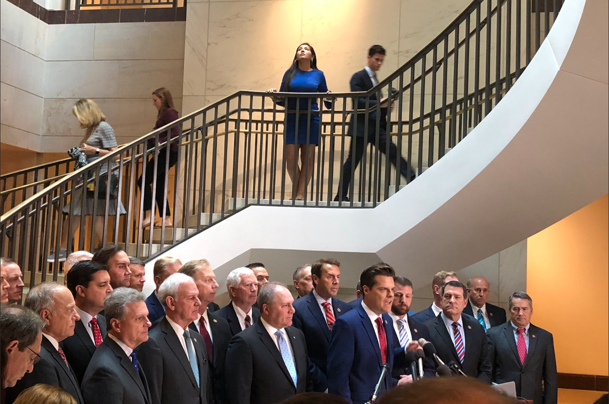 The Woman In The Blue Dress In That Iconic Capitol Hill Photo Actually ...