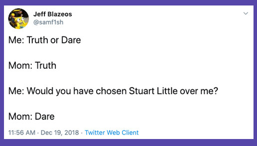 Tweets About "Stuart Little"