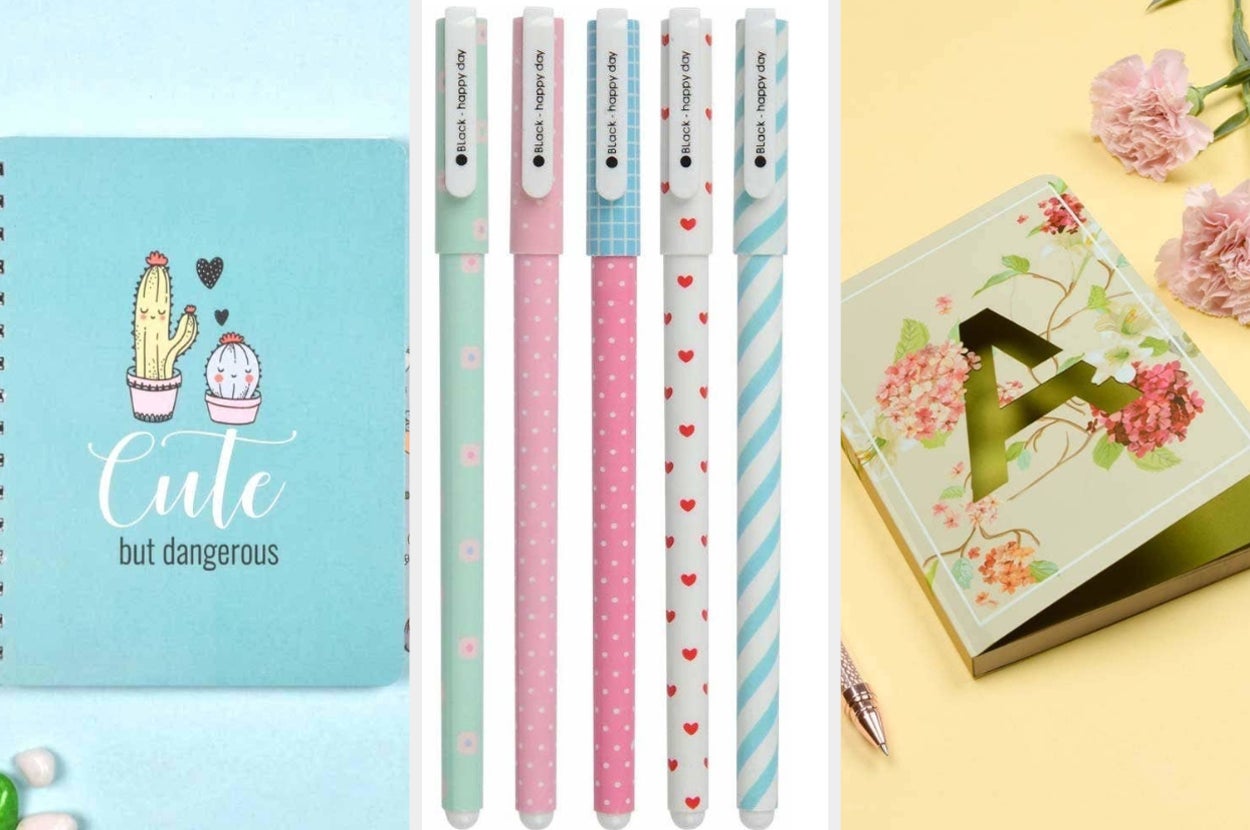 20 Cute Notebooks And Pens That'll Make You Want To Take Down Notes