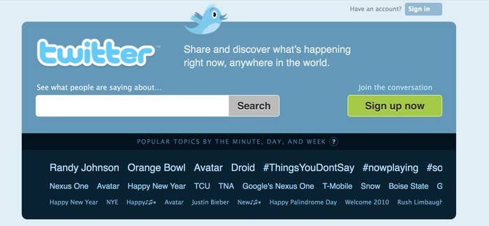 Here's What The Internet Looked Like In 2010