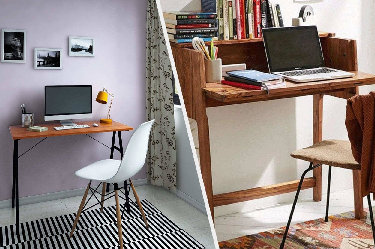 13 Space-Efficient Study Tables You Can Get For Under ₹10,000