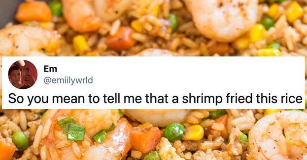 17 "So You're Telling Me A Shrimp Fried This Rice" Style Tweets That ...
