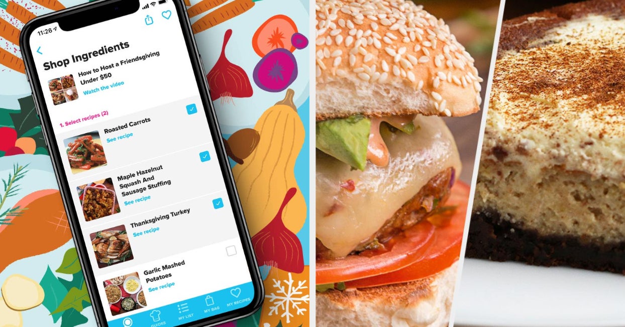 You Can Now Shop Curated Recipes On The Tasty App And Holiday Meal Prep ...