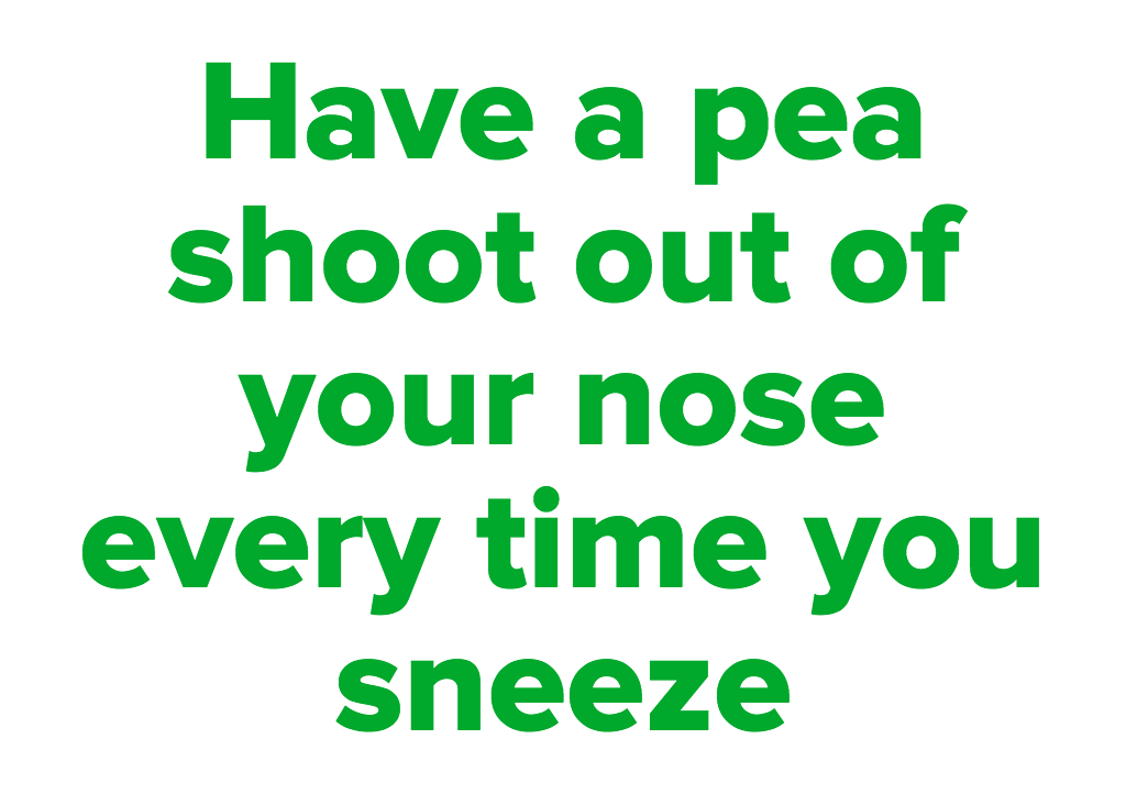 The Hardest "Would You Rather" For People Who Hate Peas