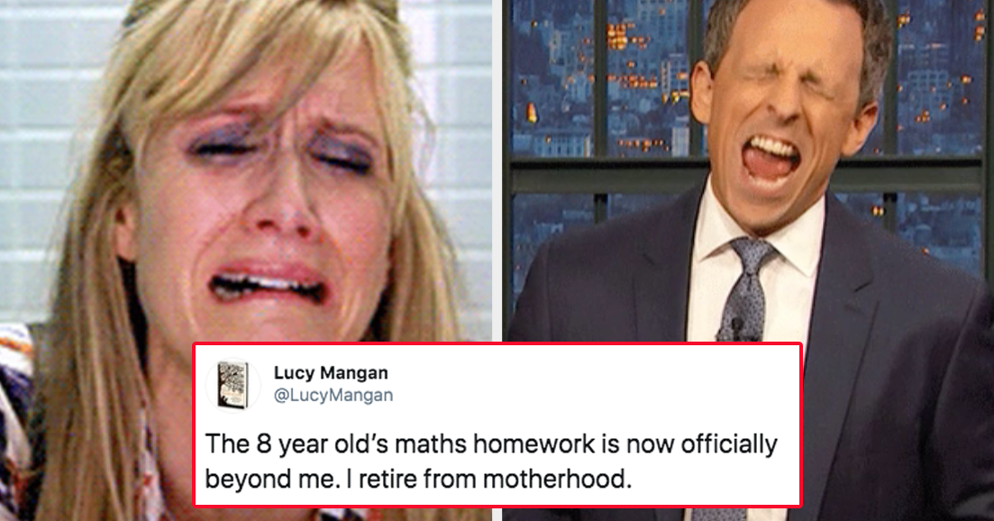 21 Tweets About Helping Your Kids With Their Homework