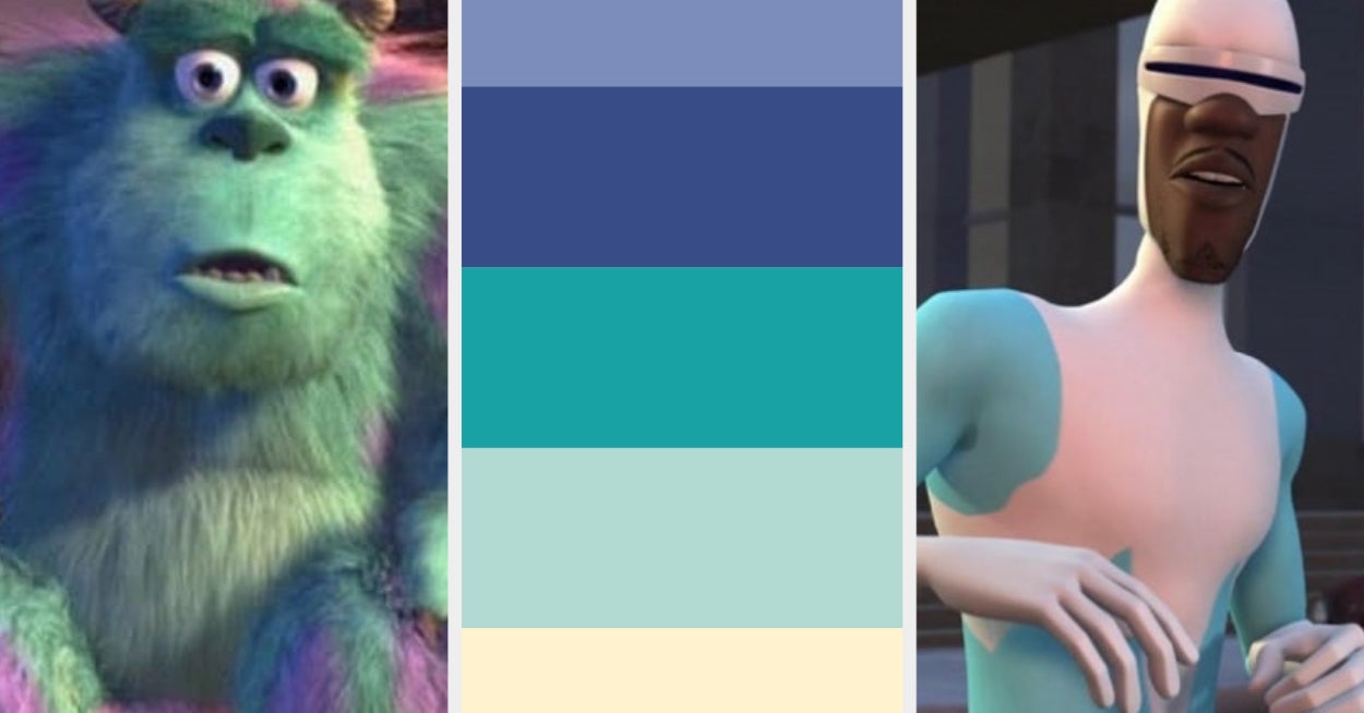 Can You Identify These Pixar Characters Based On Their Color Palette?