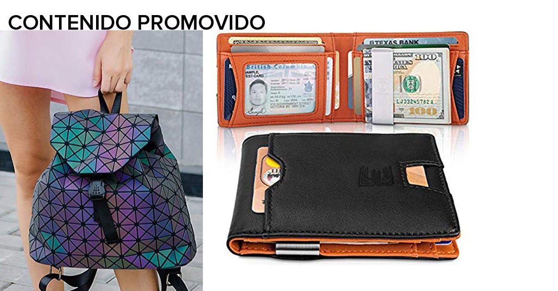 Amazon México tiene rebajas de hasta el 50% en bolsas y carteras.