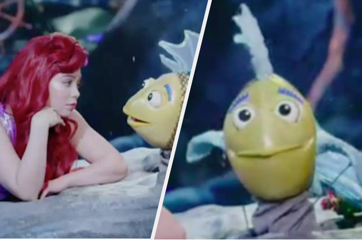 how to make flounder from little mermaid