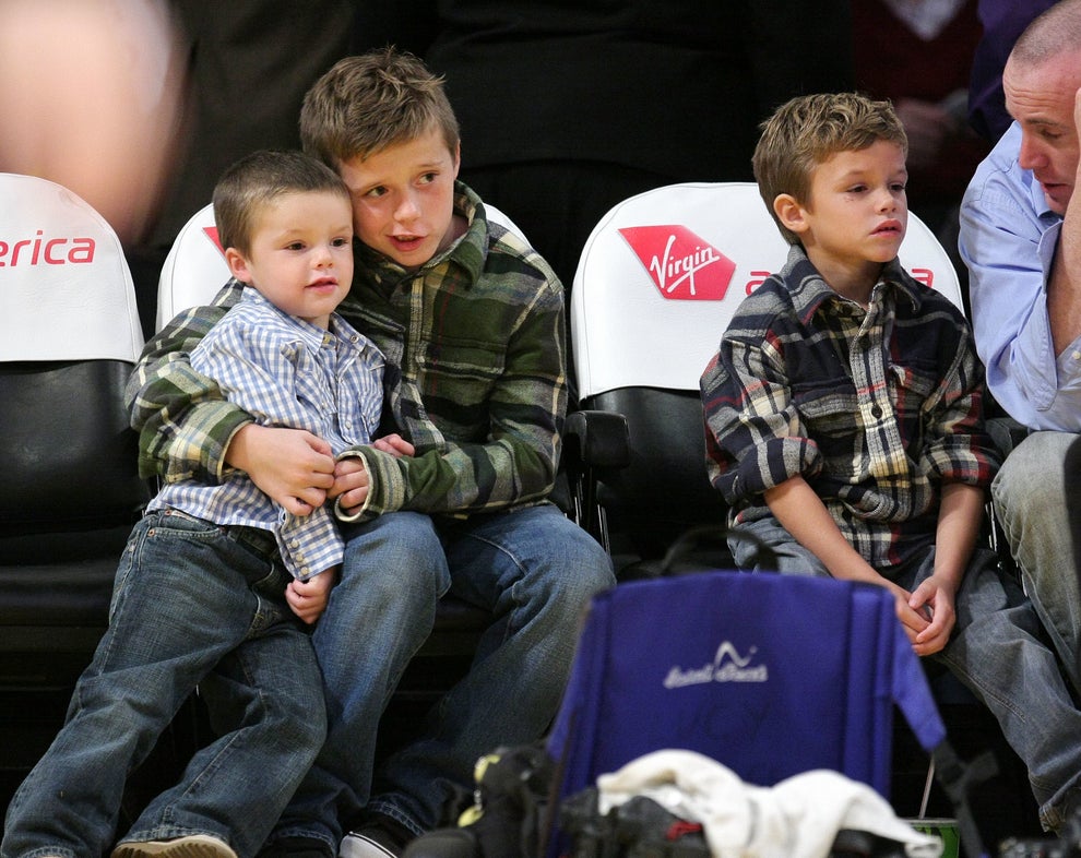 I'm Freaking About How Grown All The Beckham Kids Are