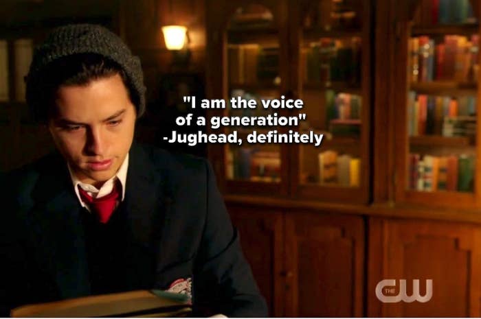 jughead hat speech