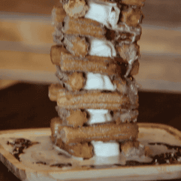 The Churro Stack From El Habanero & Churrobar In Scarborough, Canada ...