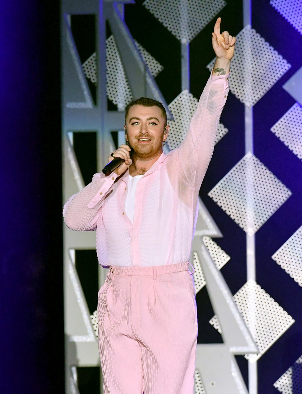 Sam Smith Posted A Shirtless Selfie Talking About Their Struggle With ...