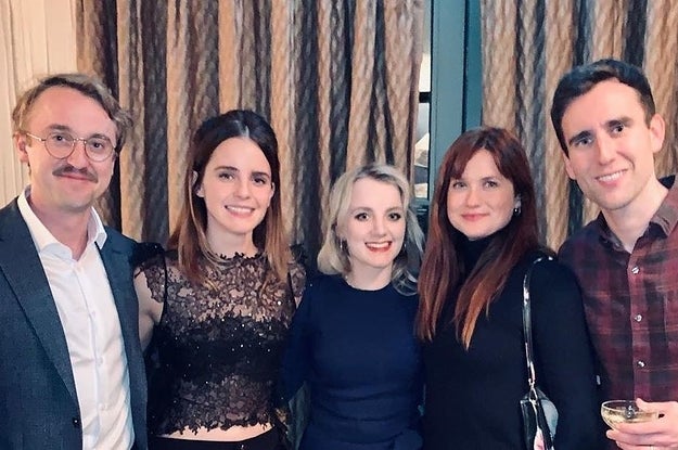 Emma Watson Posted An Amazing "Harry Potter" Reunion Pic With Her ...