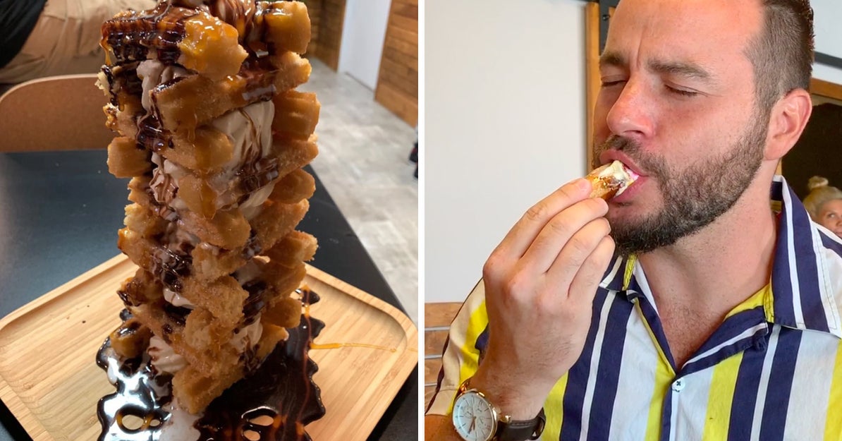 The Churro Stack From El Habanero & Churrobar In Scarborough, Canada ...