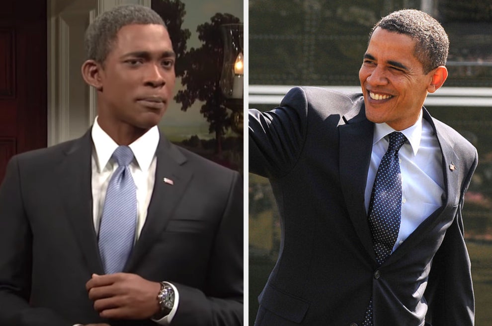 23 Side-By-Side Pictures Of "SNL" Actors And The Famous Politicians ...