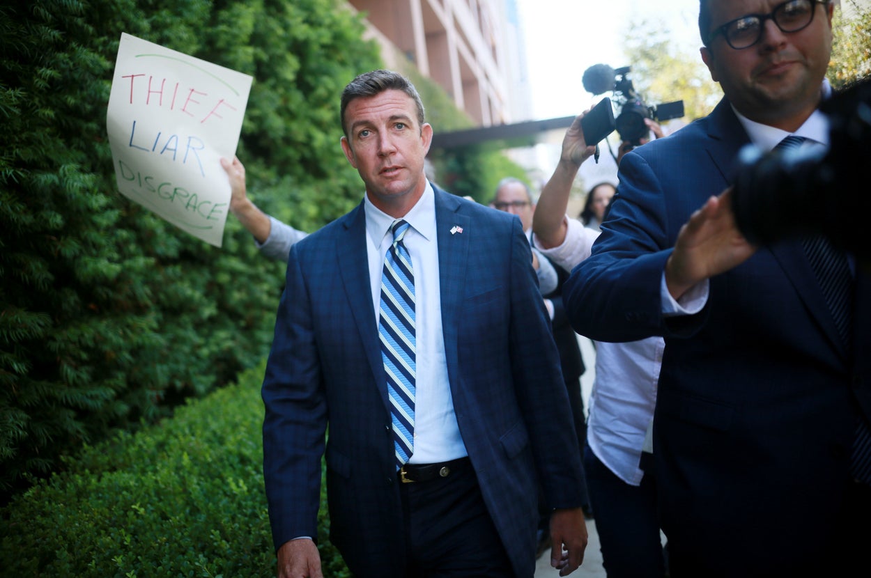 Rep. Duncan Hunter Pleads Guilty In Campaign Finance Violation Case