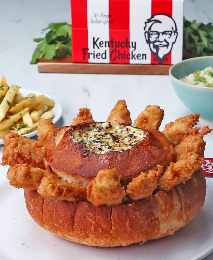 Kentucky Fried Chicken Cob Loaf