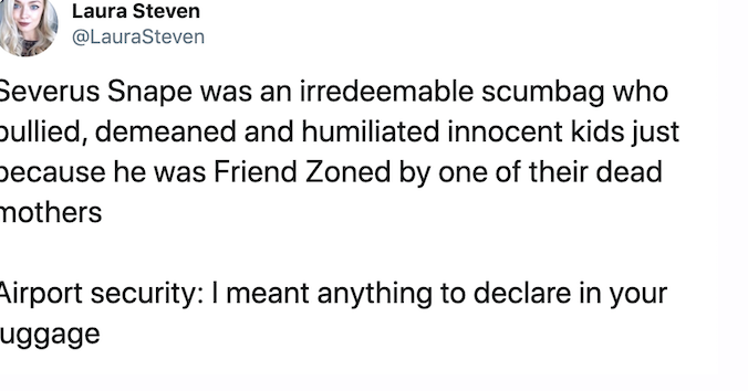 did harry hate snape