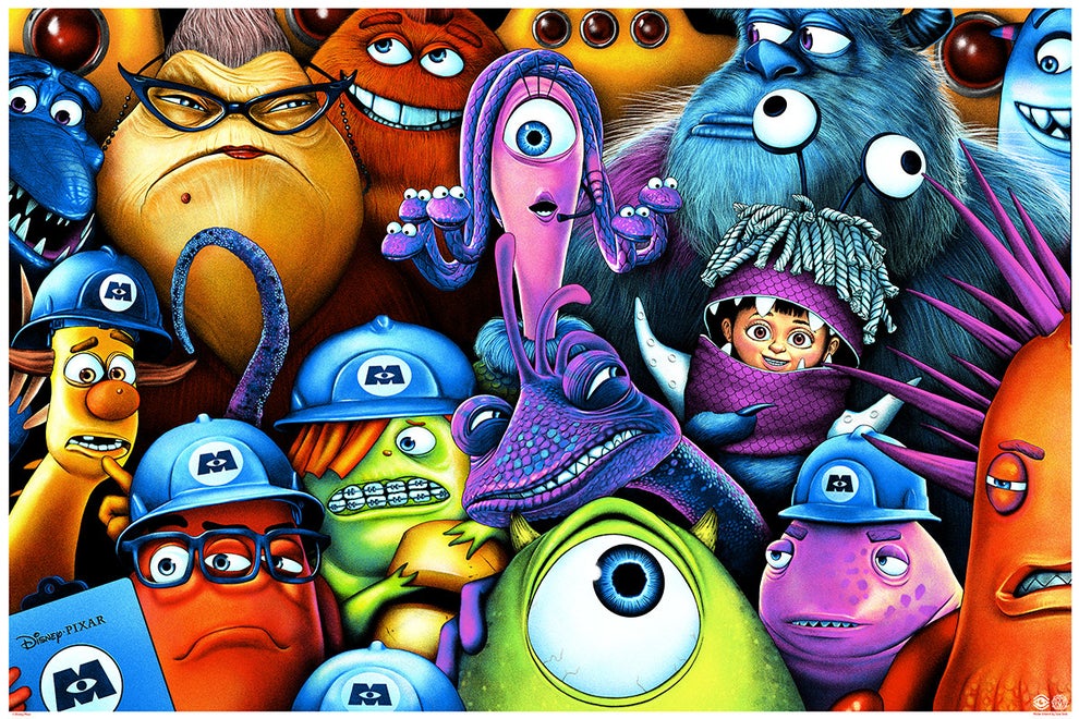 15 Beautifully Reimagined Pixar Movie Posters
