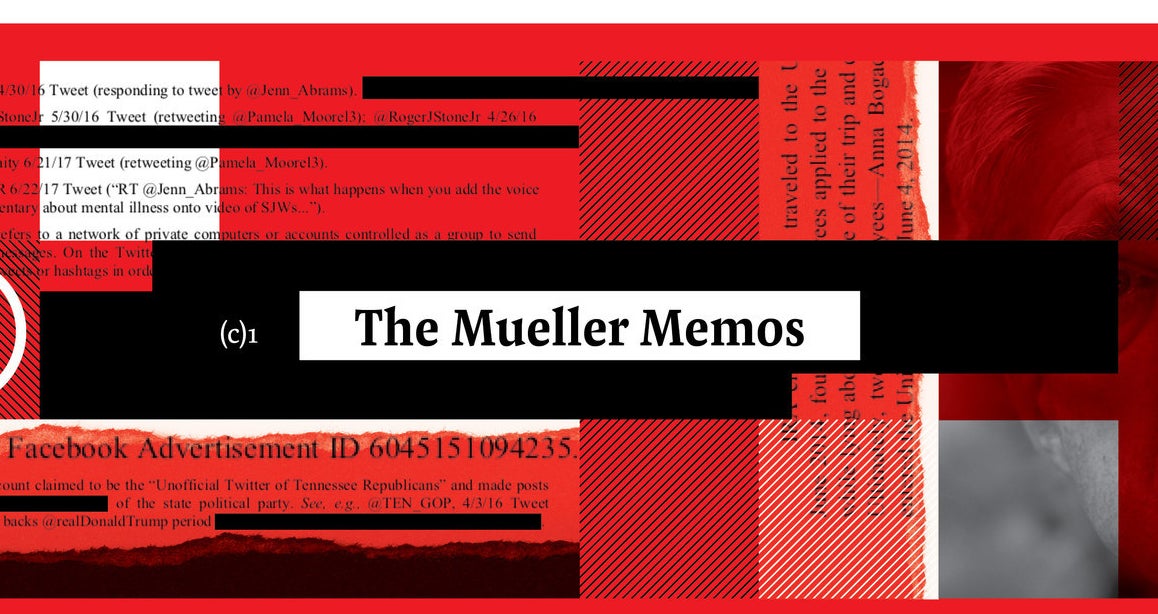 Secret Memos From Robert Mueller Investigation Into Trump And Russia ...