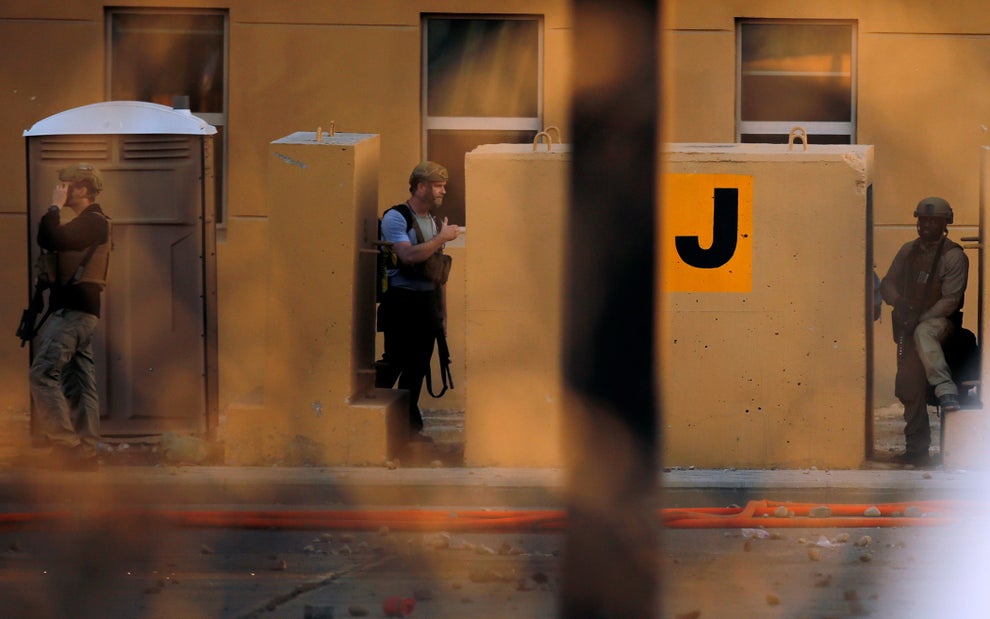 Dramatic Photos Of The US Embassy Attack In Iraq