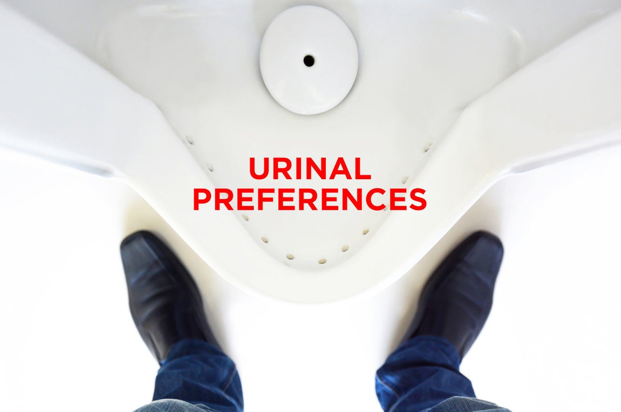 How Do Your Urinal Preferences Compare To Everyone Else's?