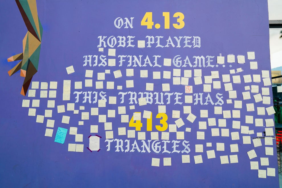 Kobe Bryant Death: Pictures Show Fans In Mourning