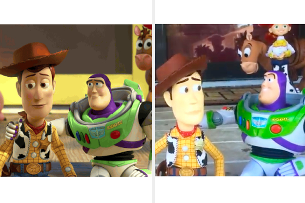 This "Toy Story 3" Fan Remake With IRL Toys Is An Incredible Feat