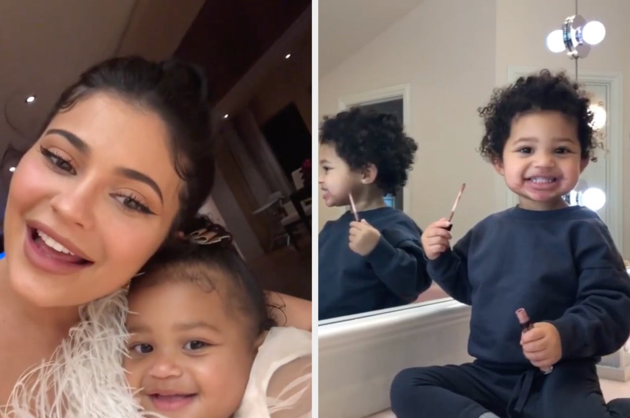 Stormi Webster Working On Kylie Cosmetics Collection